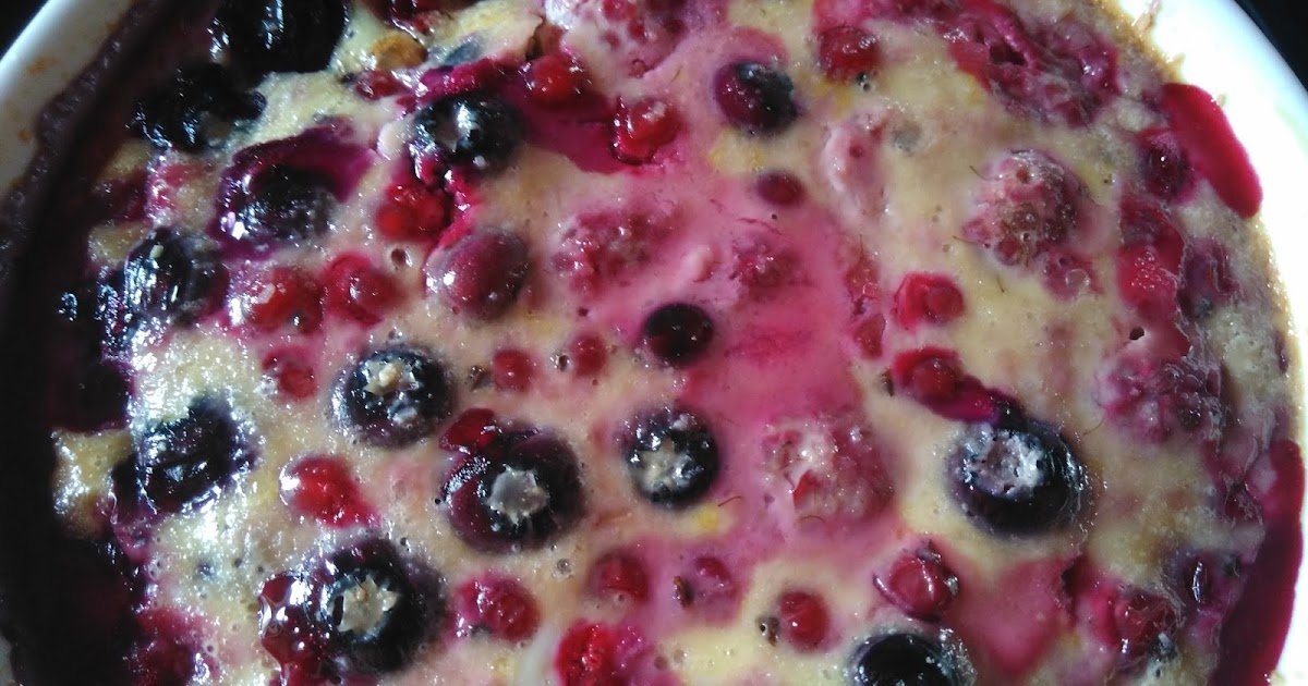 Gratin de fruits rouges