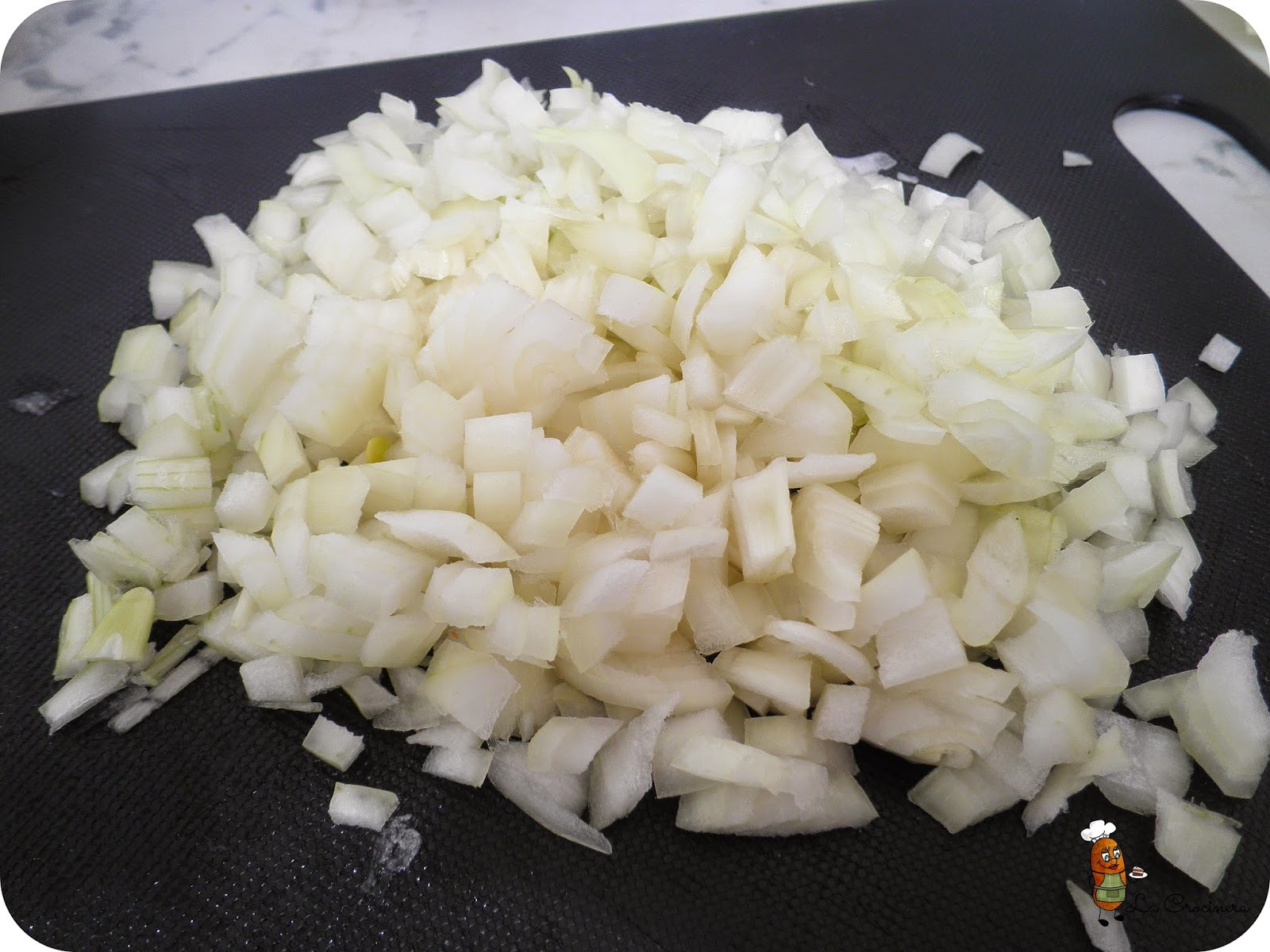 COMO CORTAR LA CEBOLLA EN BRUNOISE | La Crocinera