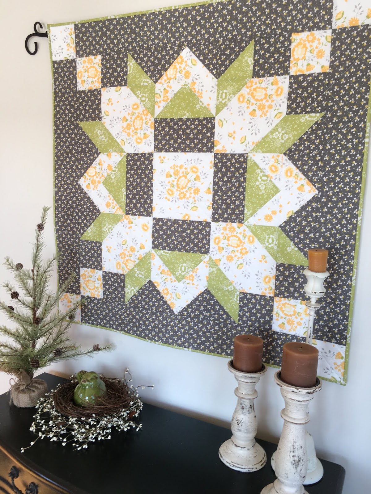 Carried Away Quilting: A Barn Star quilt and the promise of spring