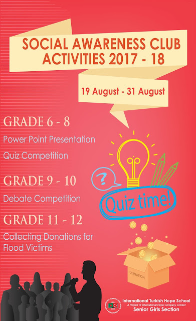 Int'l Hope School Bangladesh Uttara Senior Section: SOCIAL AWARENESS ...