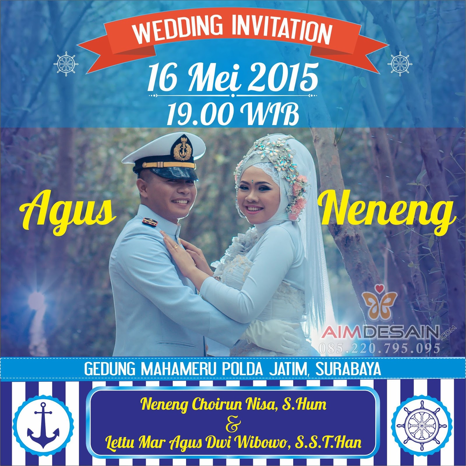 30 Ide Kartu Undangan Unik dan Murah Tema Poster Film ~ Inspirasi ...