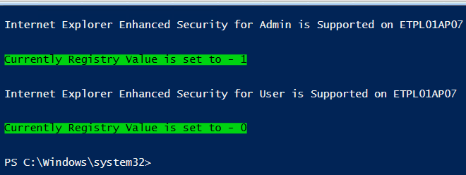 Information Technology How To Guides: How To Check IE Enhanced Security ...