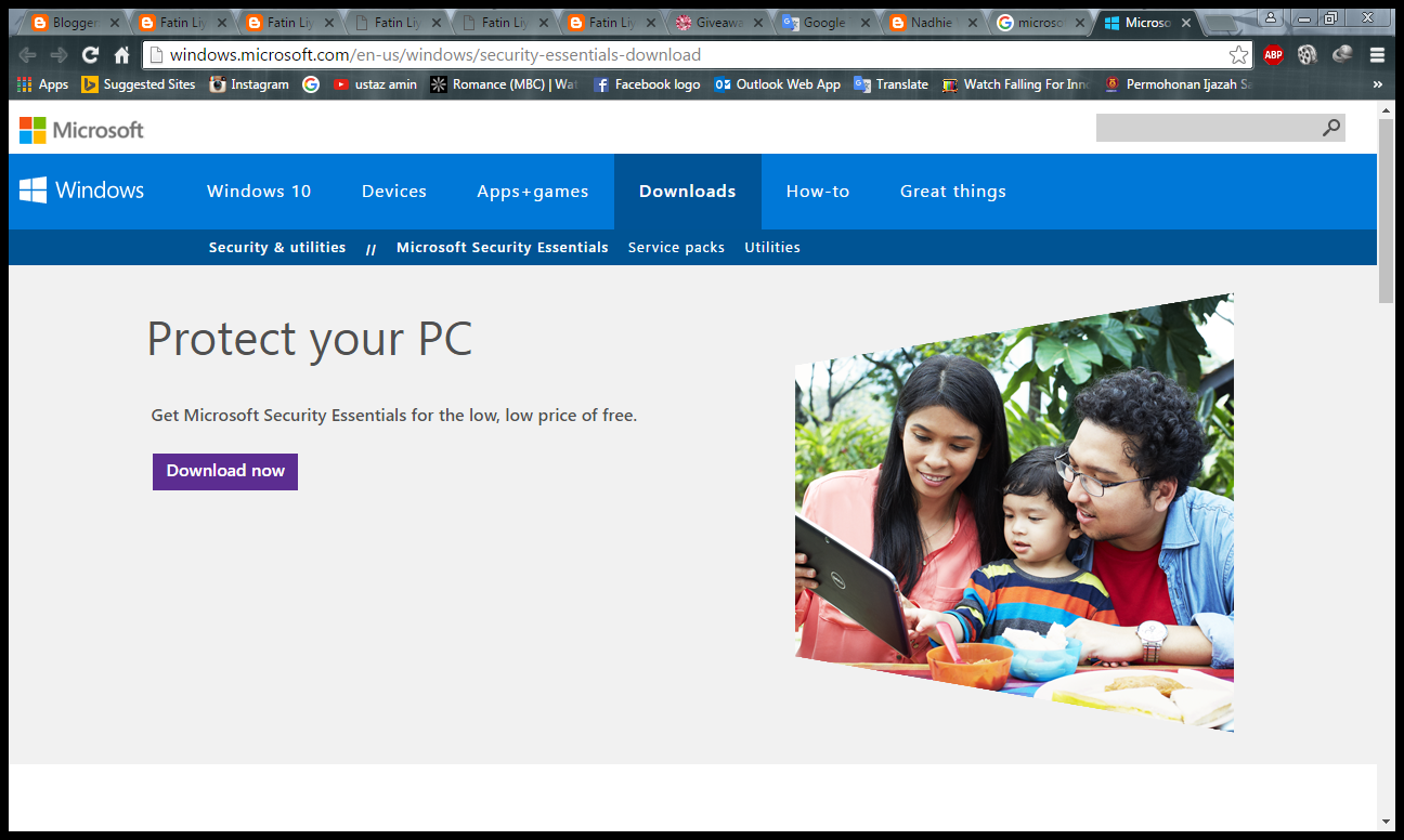 Tutorial: Cara Install, Scan dan Update Antivirus Microsoft Security ...