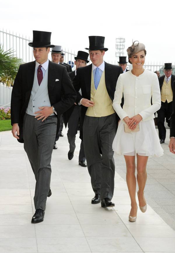 Prince William and Kate Middleton attend Derby Day at Epsons Down