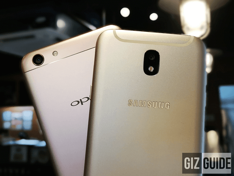 Video: OPPO F3 Vs Samsung Galaxy J7 Pro - Midrange Comparison