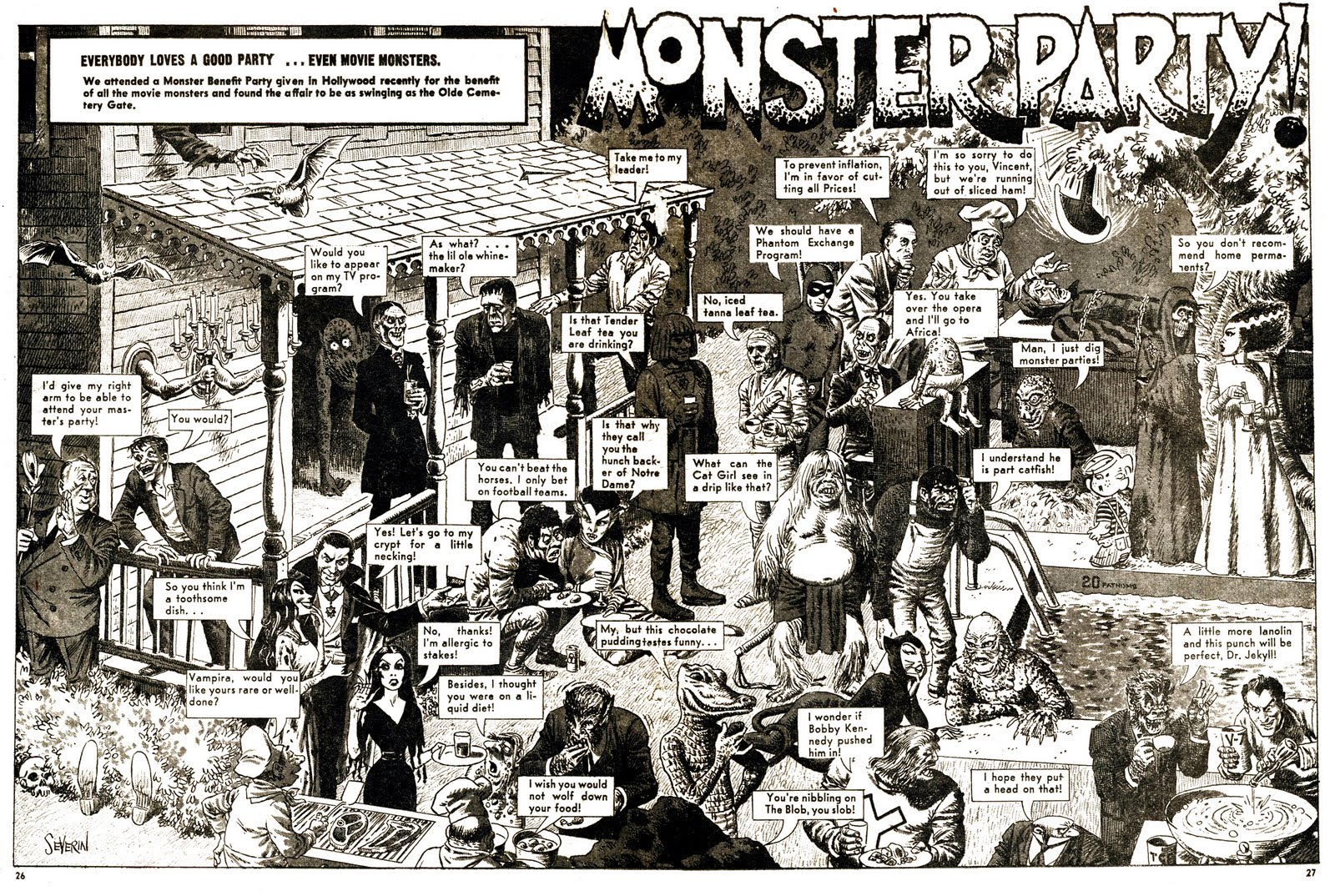 The Land of Cerpts and Honey: JOHN SEVERIN'S CRACKED MONSTERS