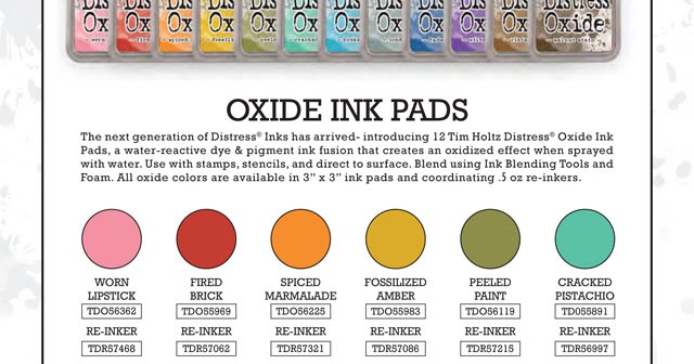 Designing Duos: RGB Codes for Distress Oxide Inks!