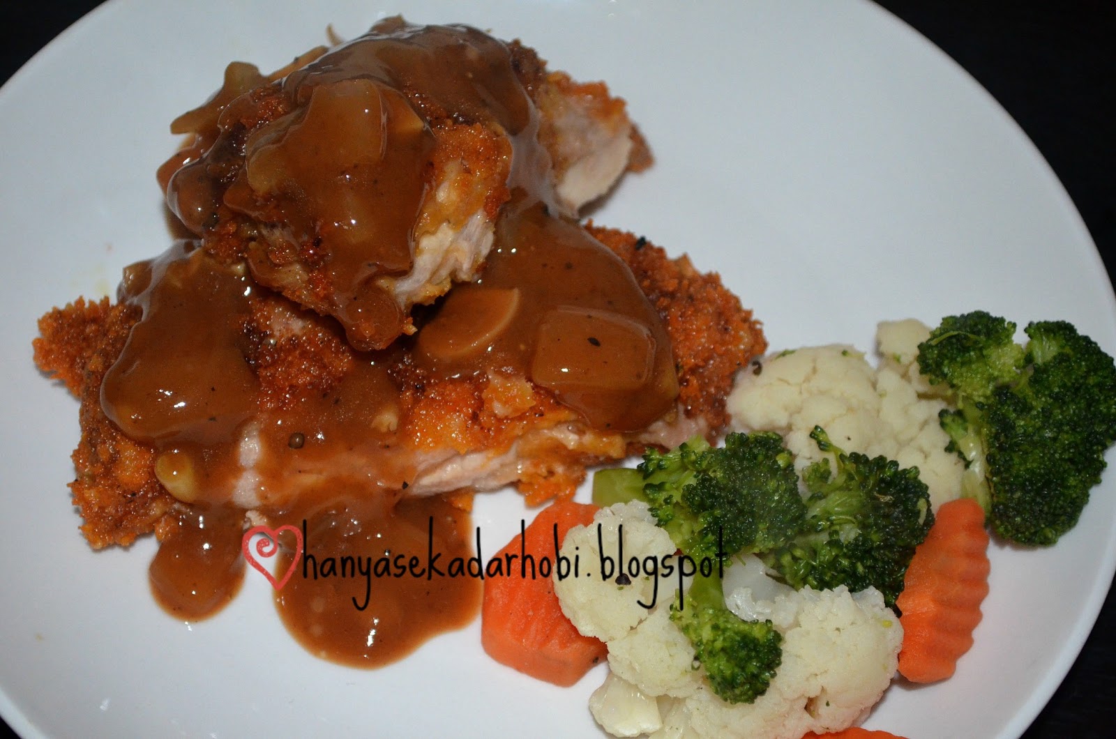Hanya Sekadar Hobi: Home made chicken chop