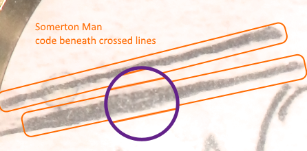 SOMERTON MAN: MICRO CODE: CLOSE UP & CLEAR: Crossed lines & Verse 70 ...