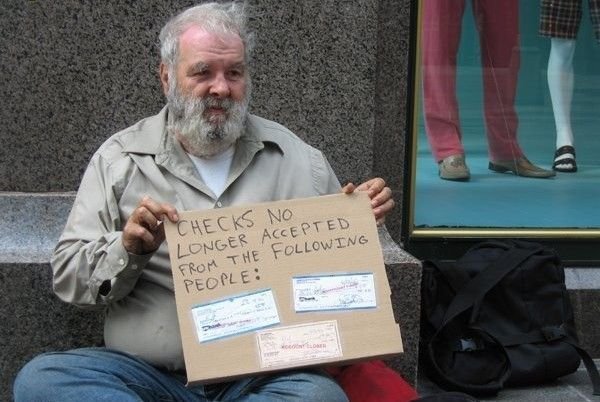 Creative Hilarious But Sad Homeless Signs ~ SortandSweeti