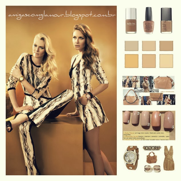 Amigas com Glamour: Tendência: Acessórios na cor Camel para o verão 2014
