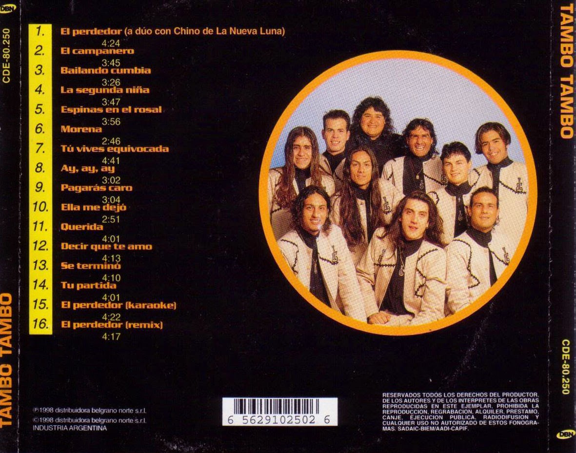 Industriales Cumbia: Tambo Tambo - Tambo Tambo (1998)