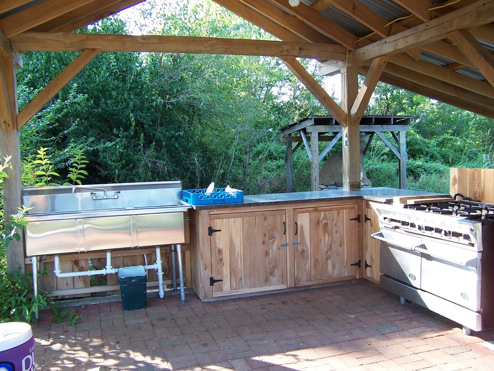 Rising Earth: Outdoor Kitchen