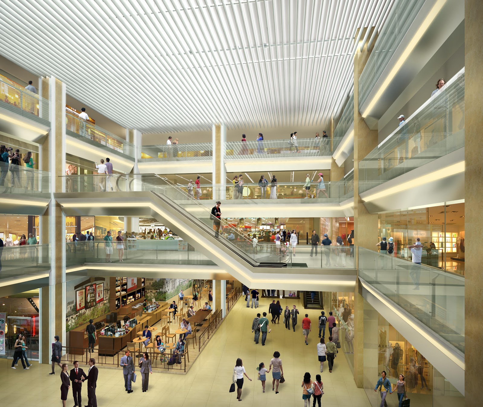 A Brand New Mall Opening at Tras Street