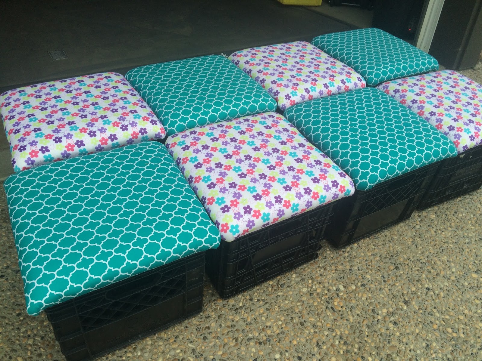 My Lessons in Balance: Crate Seats!