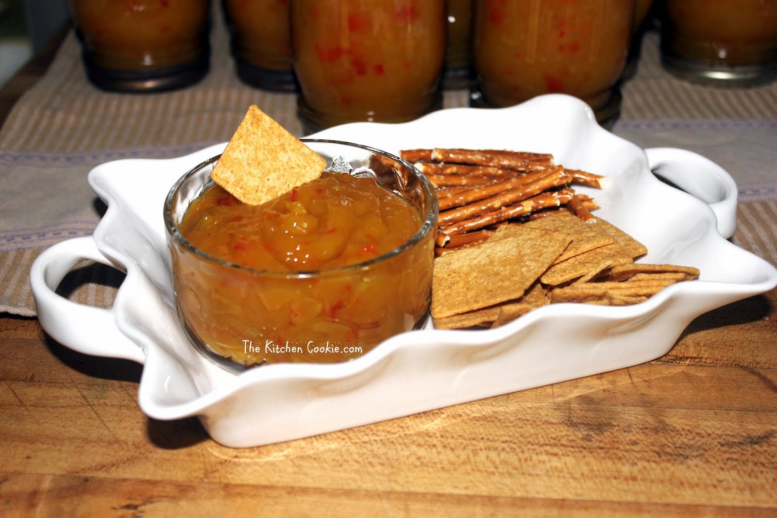 Homemade Pepper Butter and a Yummy Grilled Ham n' Swiss!!