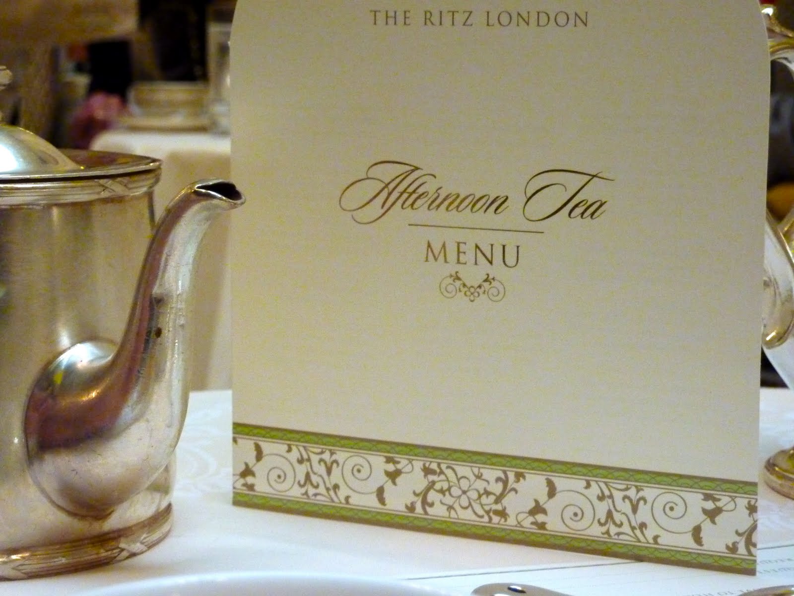 The High Tea Inspectors: The Ritz, London, England