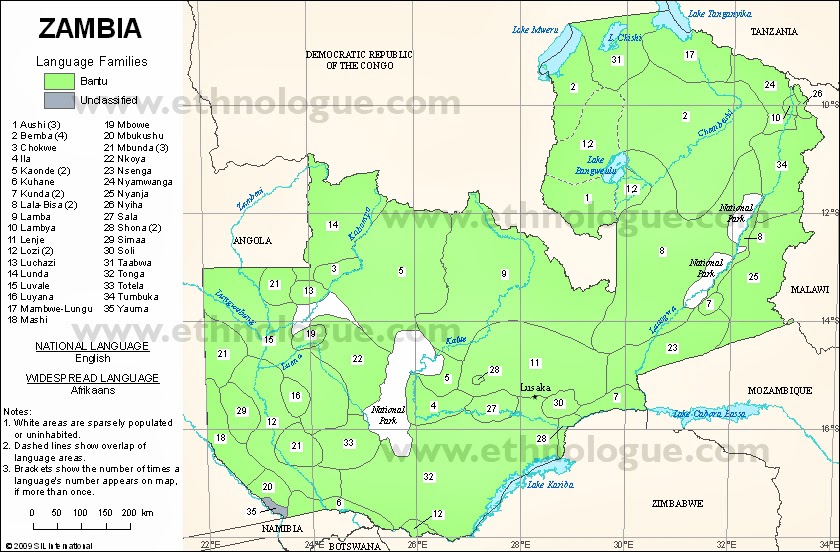 Bruce's African adventure: Work, continued and Zambian languages