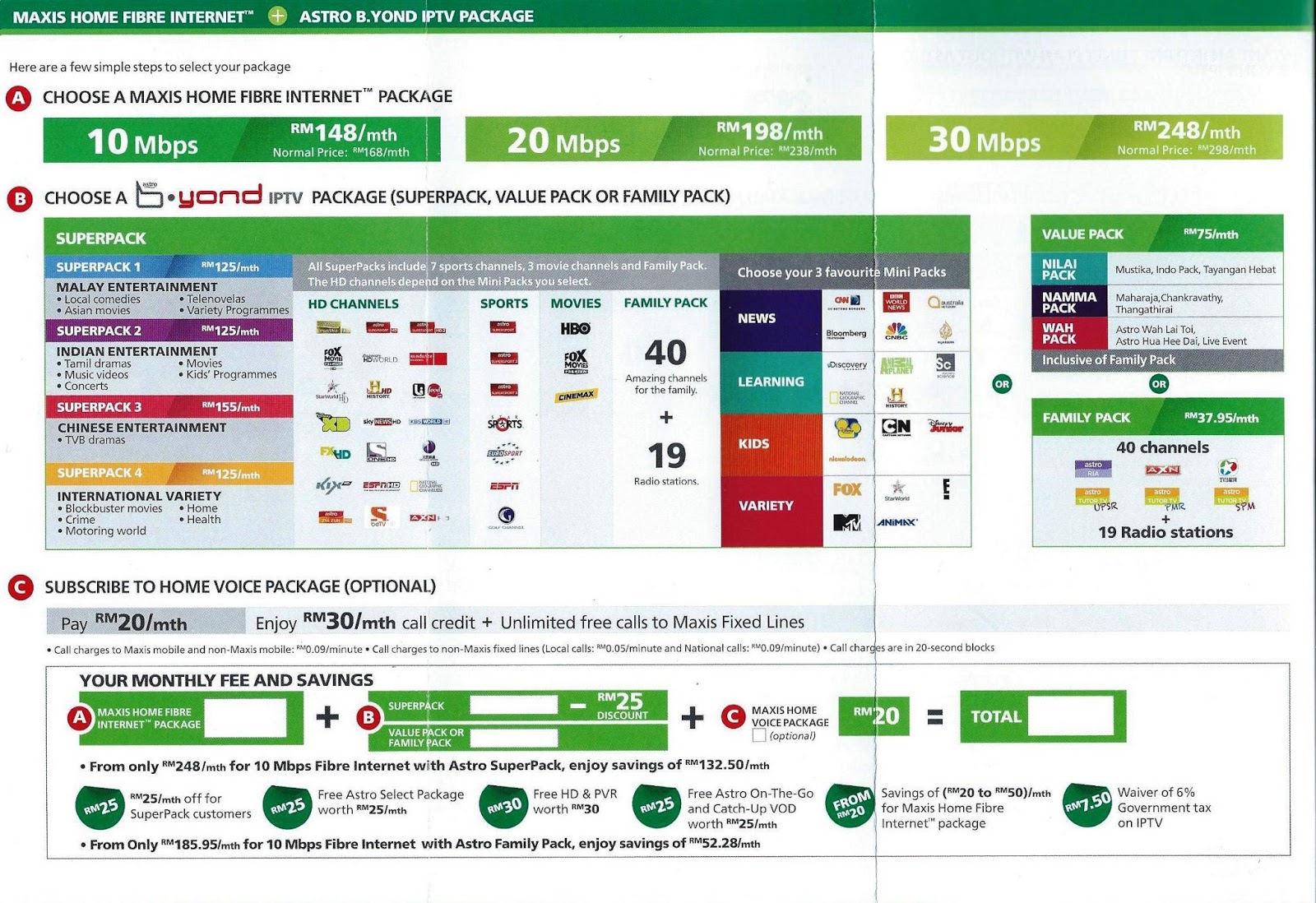 Internet Fibre Broadband Business Solutions : MAXIS Home Fibre