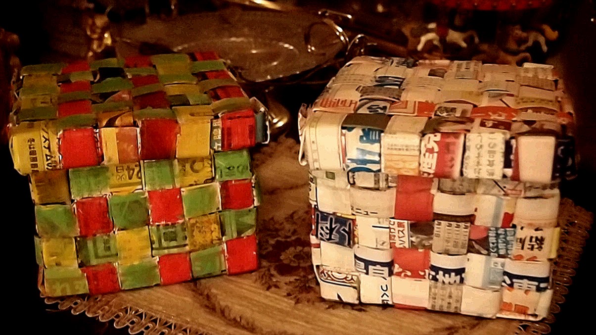 CREATE A HOBBY : Paper Weaving to make Gift Box