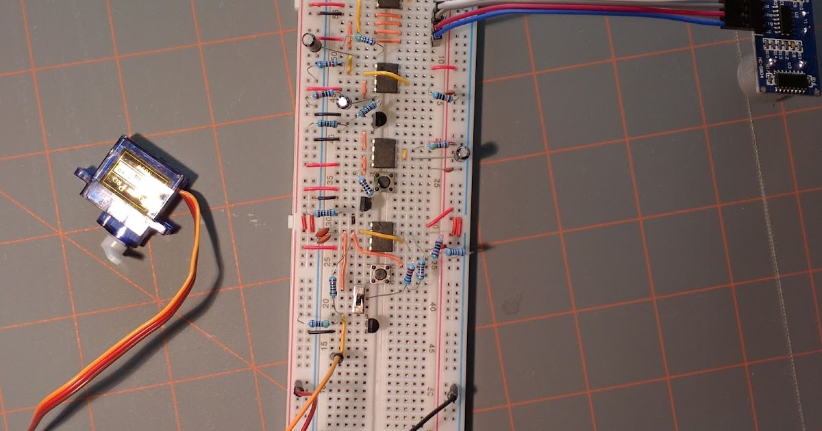 555Dreams: Driving an HC SR04 Ultrasonic Sensor and Controlling a Servo ...