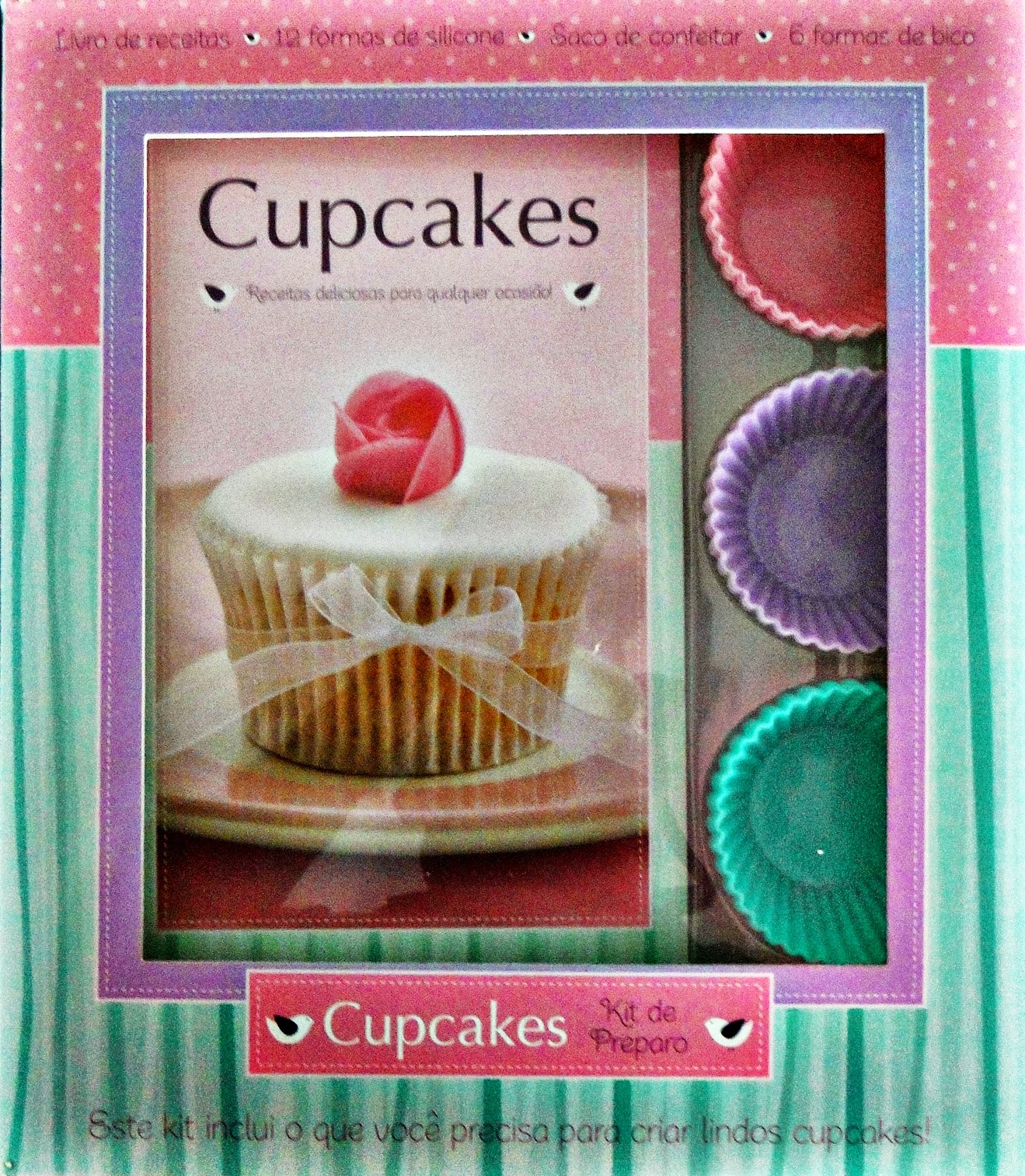 Livraria Expoente: Livro - Cupcakes / Com Kit de Preparo
