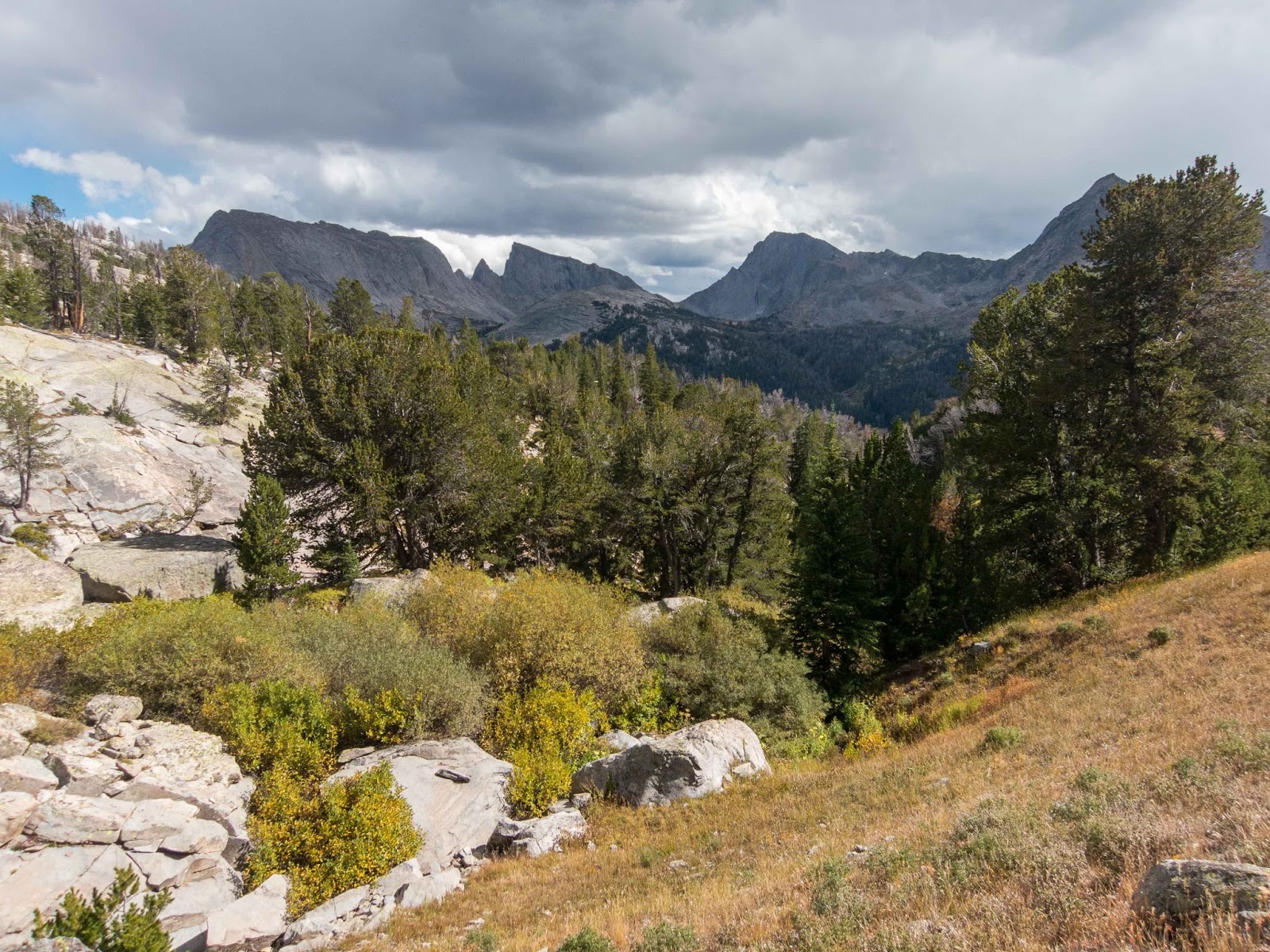 Eric's Hikes: Wind River High Route Day 7: Shadow Lake to Big Sandy ...
