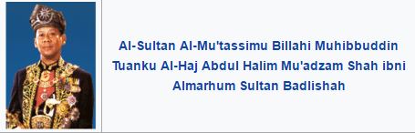 Senarai Nama Yang Di Pertuan Agong