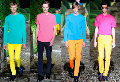 Tailor Made Suits: Colorful man's fashion