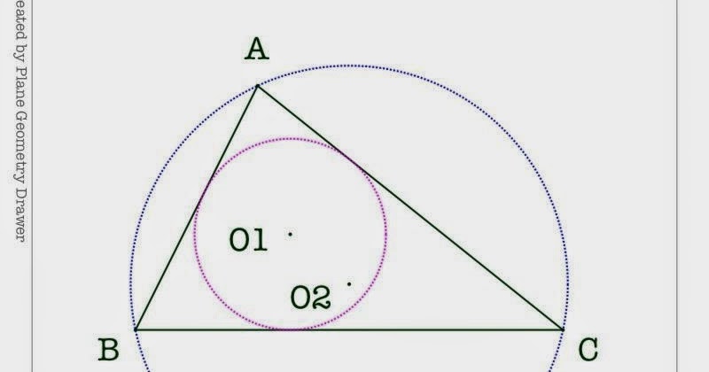 Maths: Geometry, Functions and Graphs: How to draw an inscribed and a ...