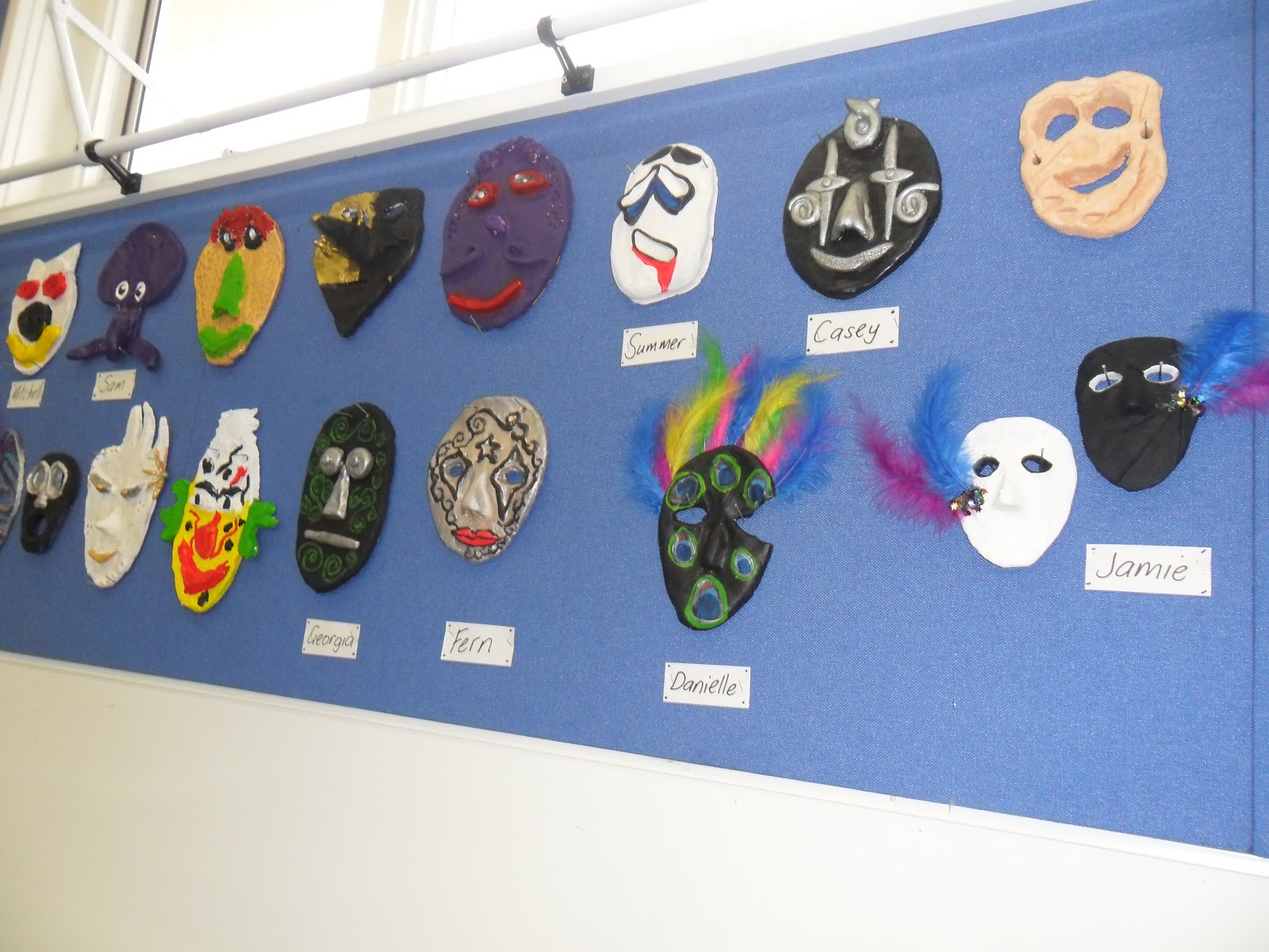 RAS Art: Clay Masks completed!