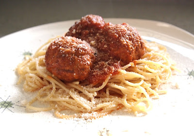 goodie goodie: spaghetti and meatballs