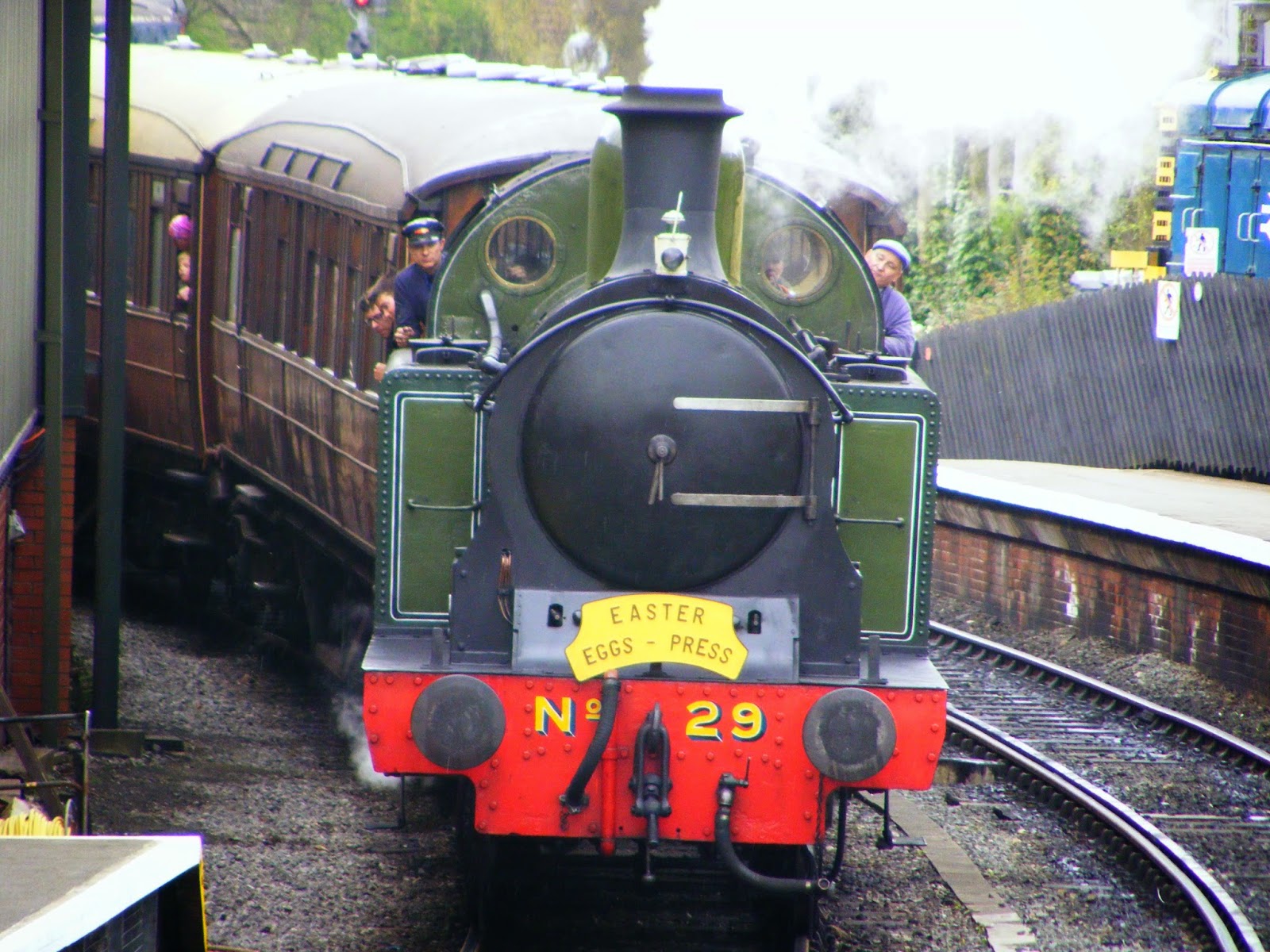 Steam Memories: The Lambton Tank NYMR arrives at Pickering