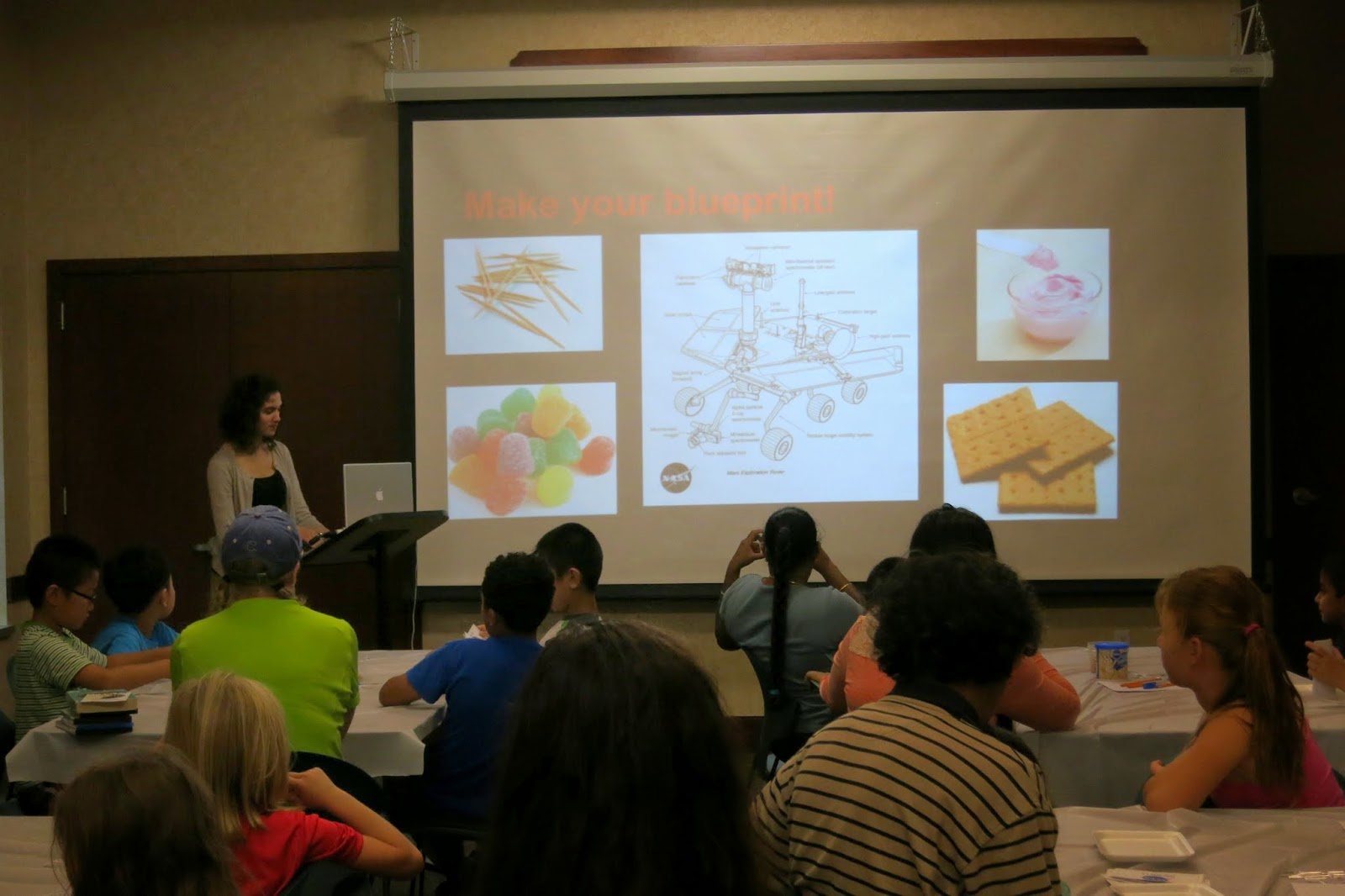 Summer Special: Edible Mars Rover : library makers