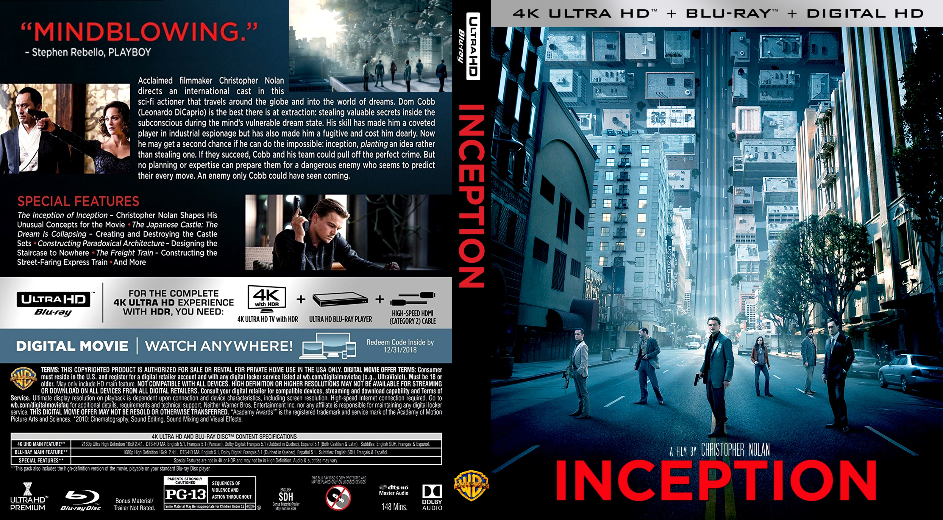 Inception Movie Cover