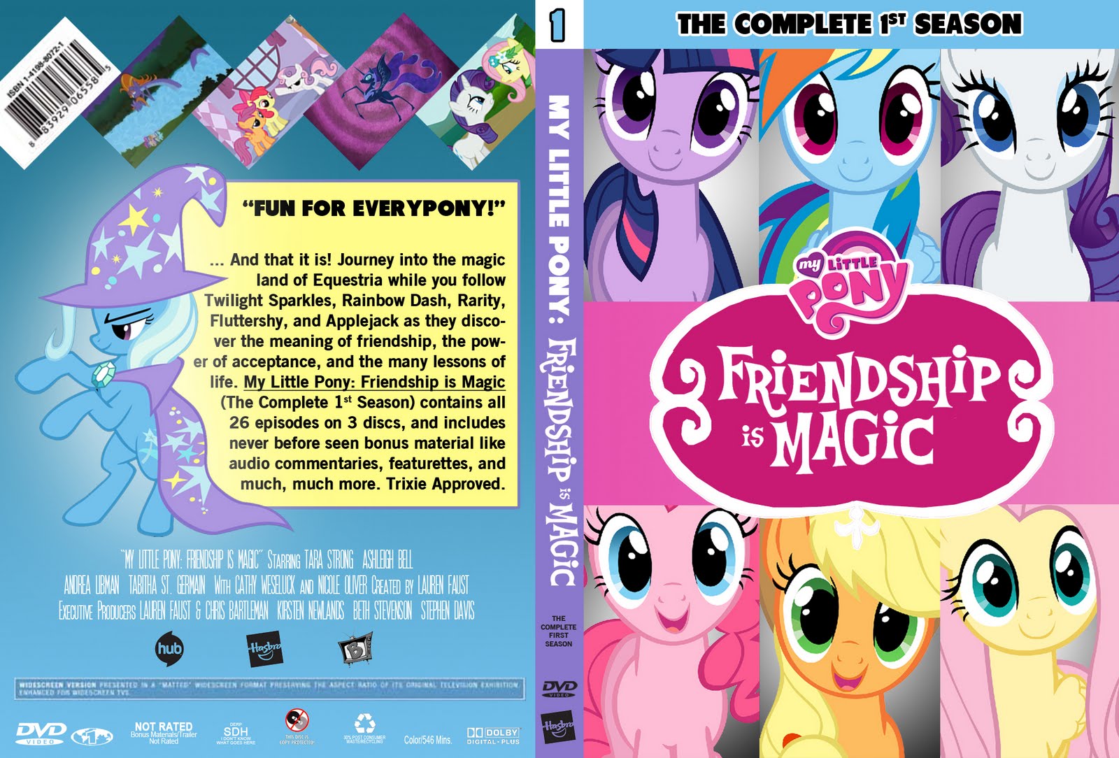 Equestria Daily - MLP Stuff!: DVD Cover Compilation Post!