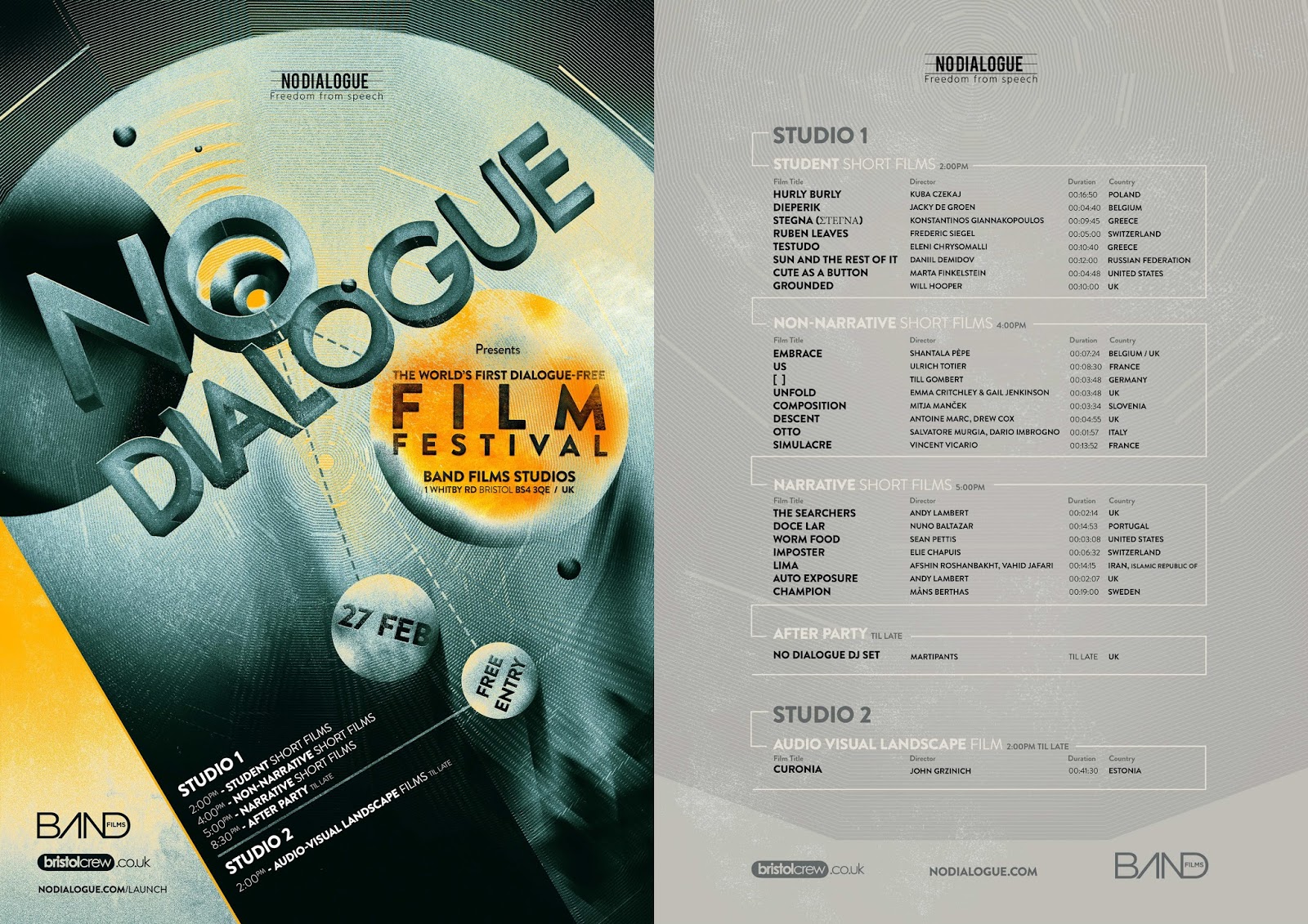 Vincent Vicario ∞ Blog: "Simulacre" en sélection officielle du No ...