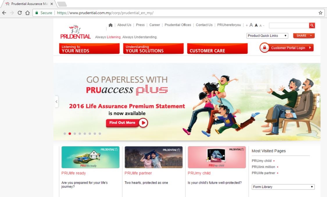 uSnapshot: How to Register Prudential Customer Portal Login PRUaccess Plus