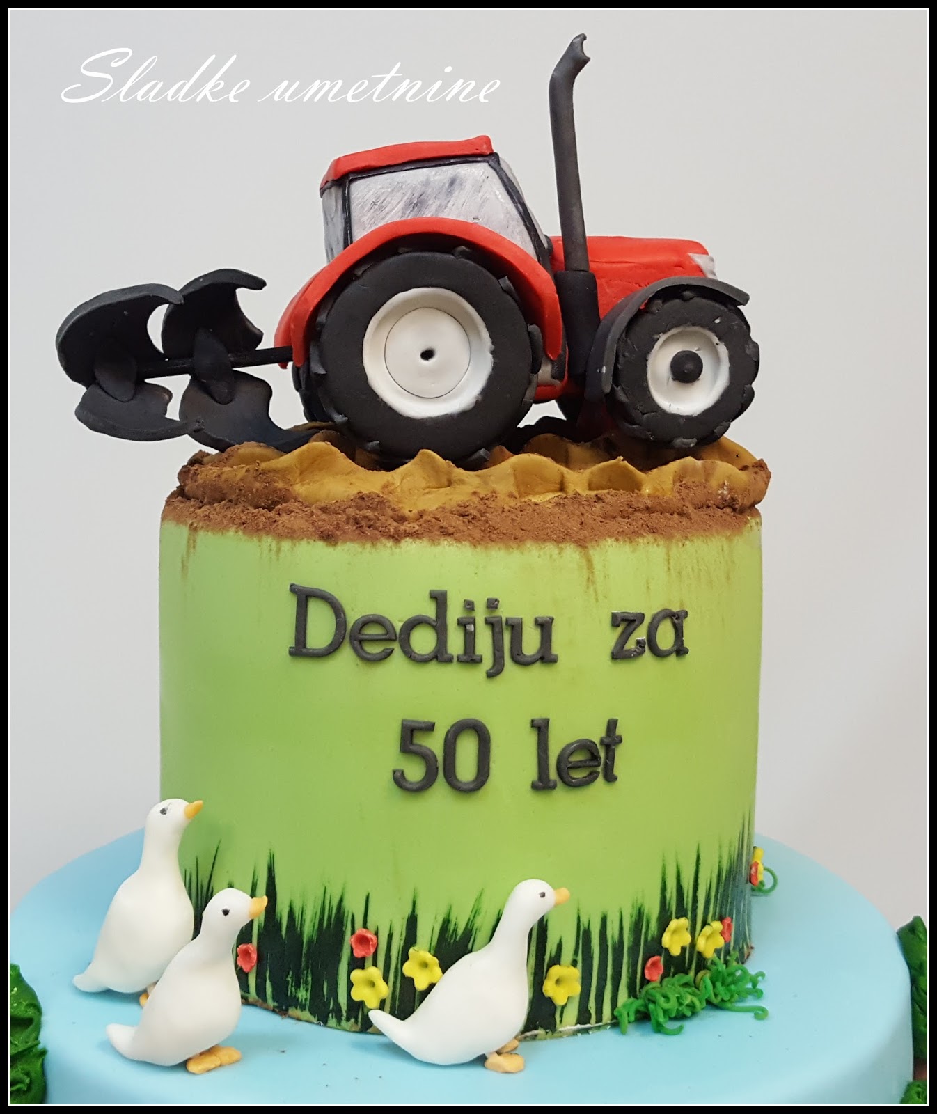 SLADKE UMETNINE: Torta kmetija za 50 let