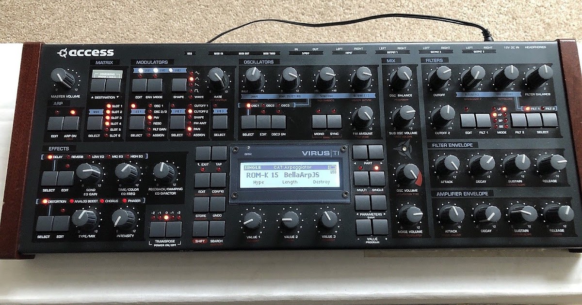 MATRIXSYNTH: Access Virus Ti Desktop w/ Original Box