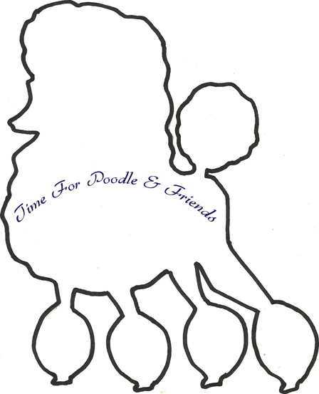 Time For Poodles And Friends: Free Poodle Pattern 1