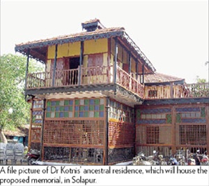 AIPEU Gr C, Solapur: Dr. Dwarkanath Kotnis, Solapur