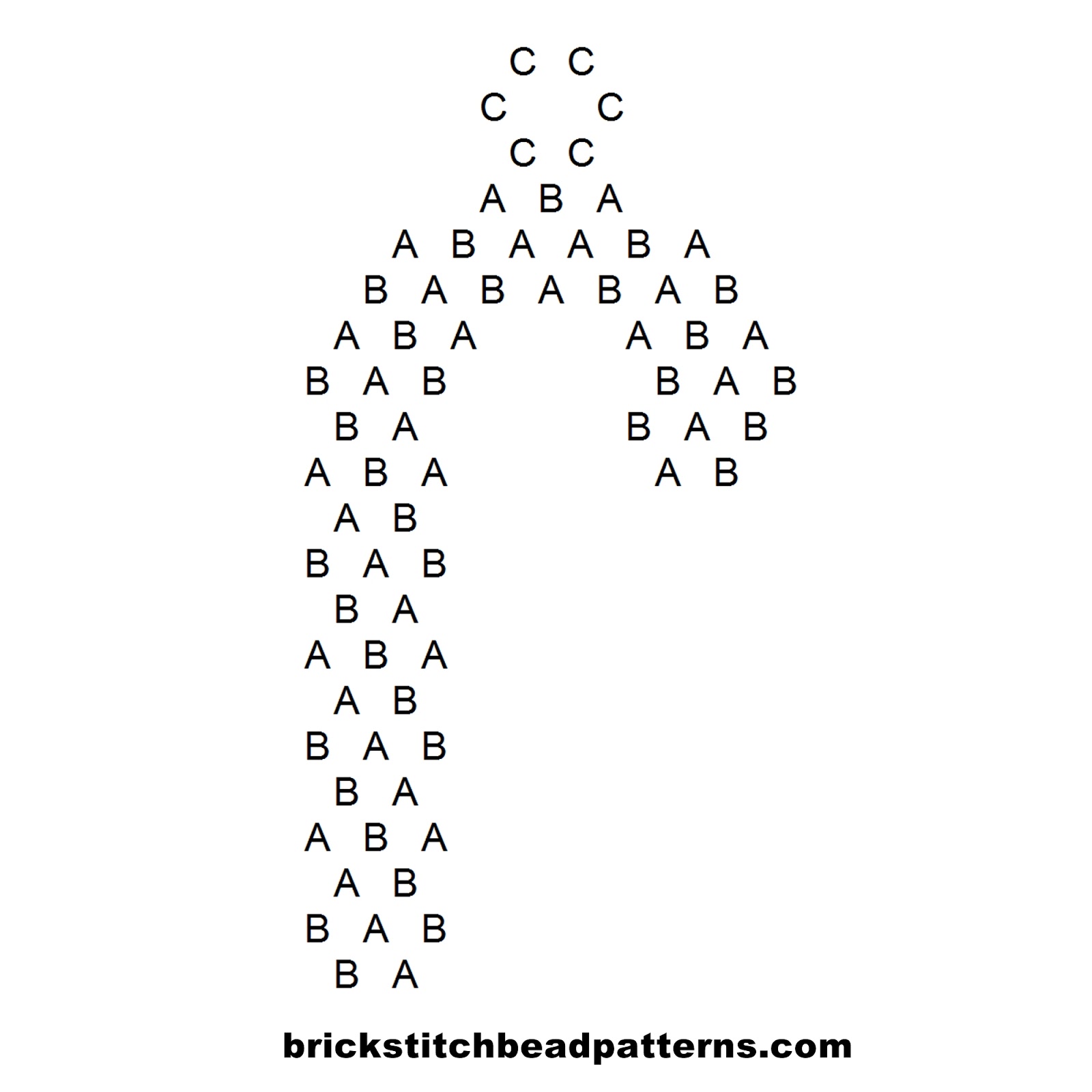 Brick Stitch Bead Patterns Journal: Red and Green Christmas Candy Cane ...