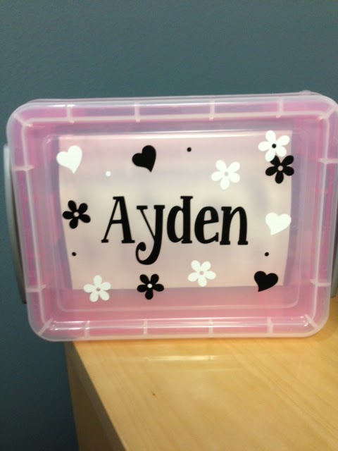 Southern Sandy: Personalized Storage Box