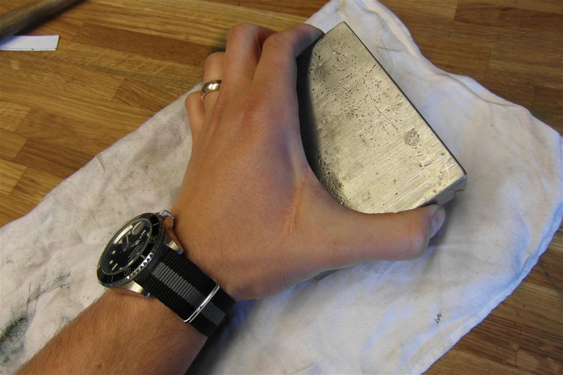 Audhumbla: How to peen a rivet