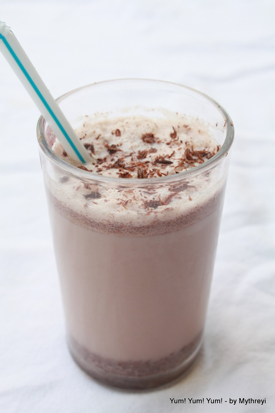 Yum! Yum! Yum!: Chocolate Milk Shake - with left over Cake
