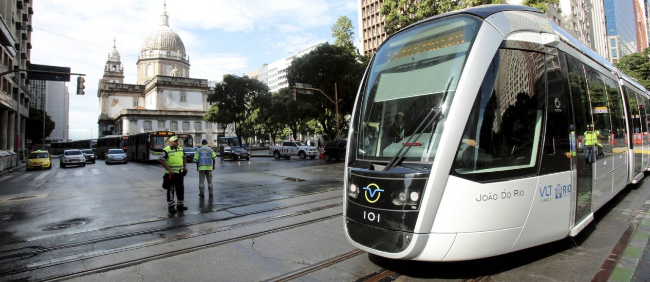 Duas novas estações do VLT do Rio serão inauguradas no dia 4 de junho