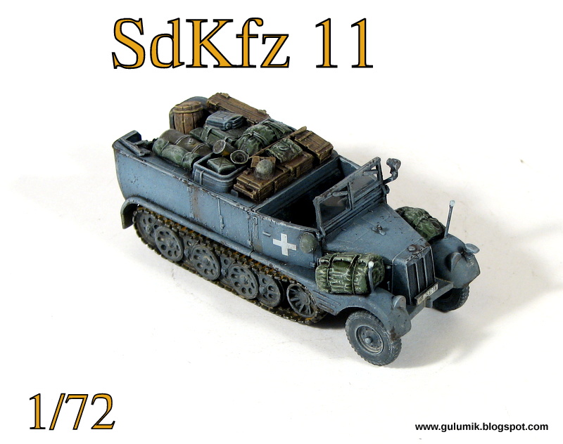 Gulumik Military Models: SdKfz 11 1/72