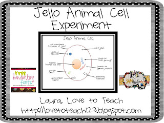 3-6 Free Resources: Cell jello experiment