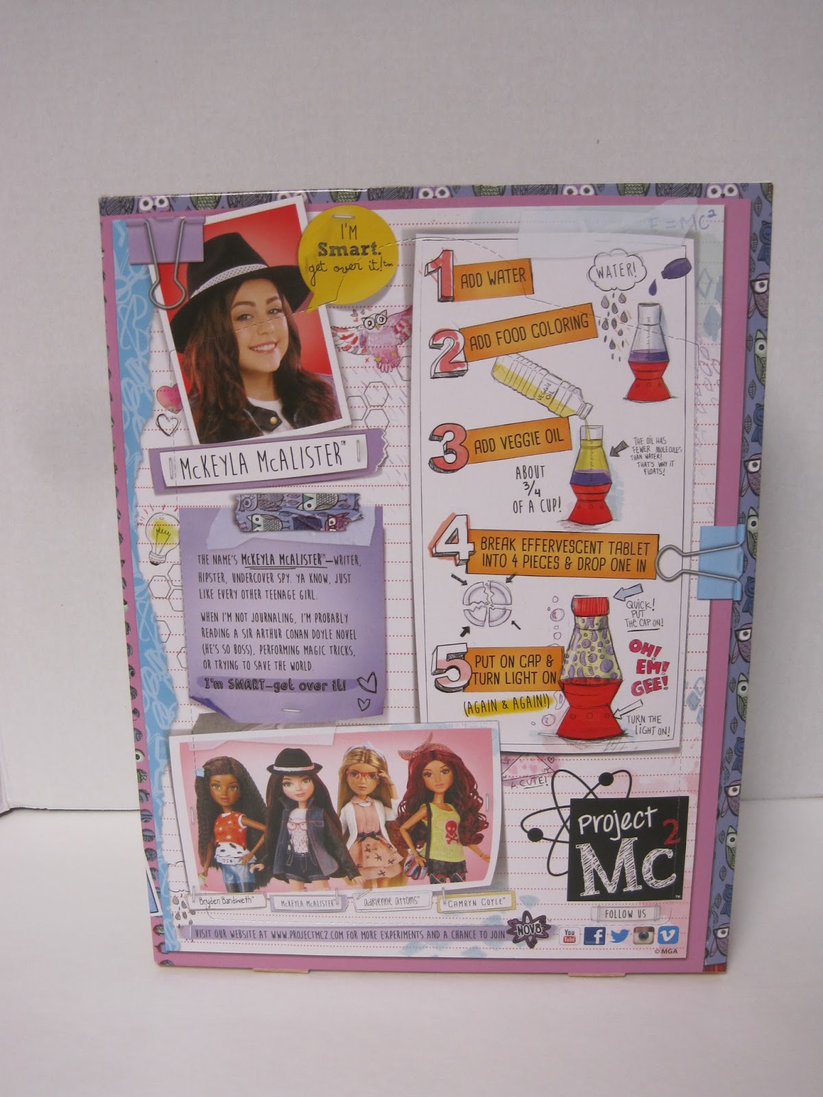 Never Grow Up: A Mom's Guide to Dolls and More: Project MC2 McKeyla ...